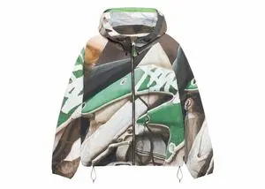 StüSsy Beach Ripstop Transparent Shell Jacket - Black | Editorialist